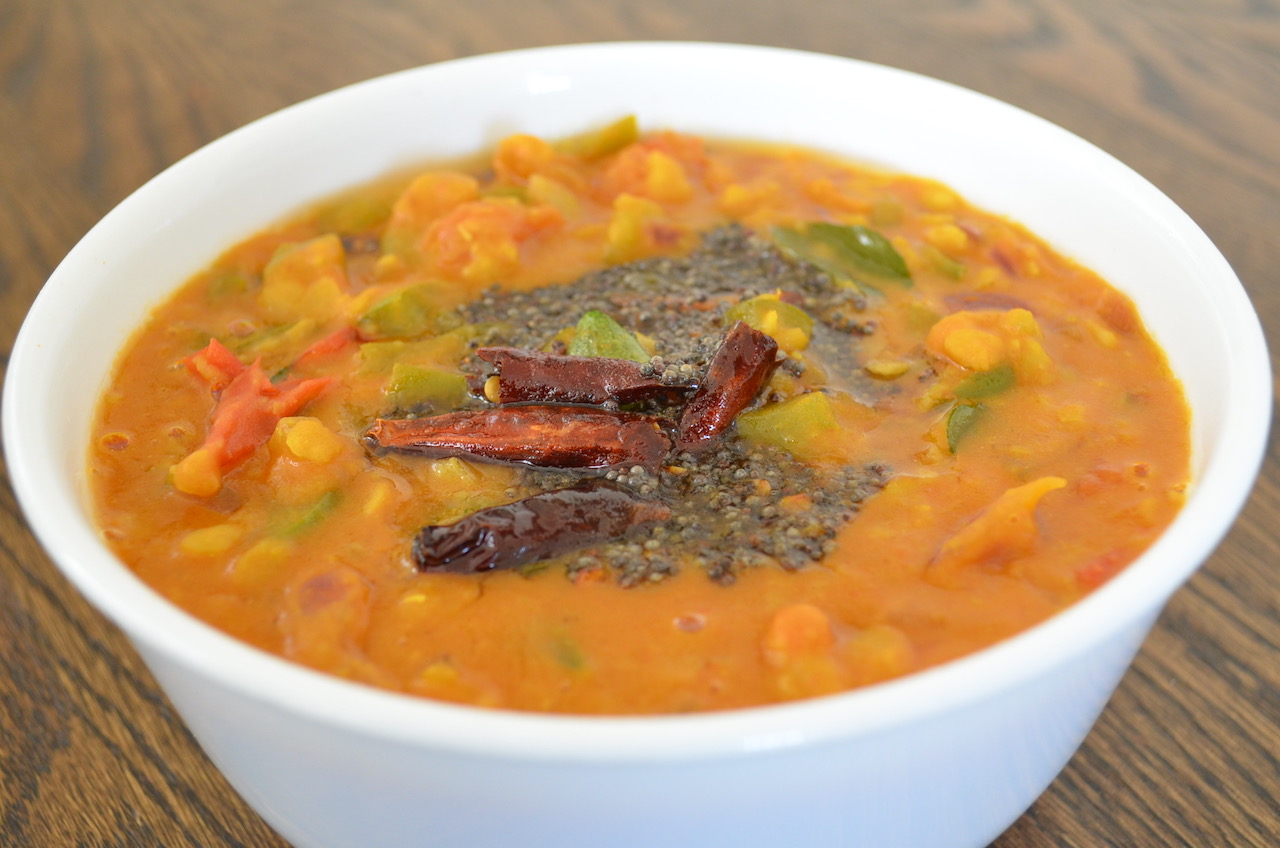 Bell Pepper Pachadi - Spice Container